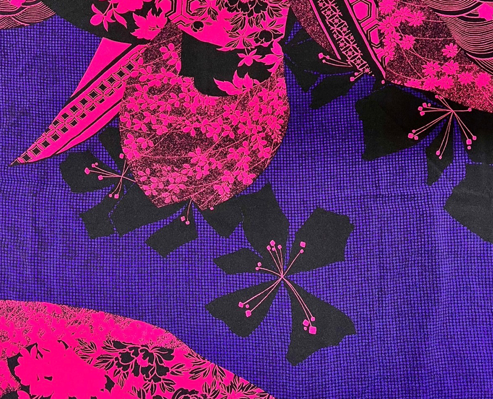 Japanese pattern CHIRIMEN - IORIYA Japan costume design